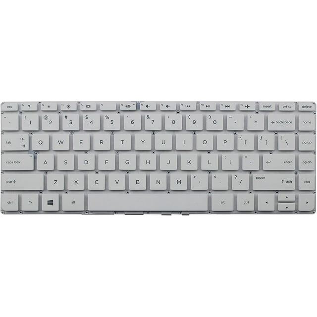 New US White English Keyboard (Without Frame) Replacement for HP ...