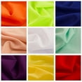 POLY POPLIN FABRIC 1 YARD OF 100% POLYESTER 60" WIDE 24 COLOR ...