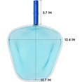 Pool Skimmer Net - Small Fine Mesh Plastic Leaf Skimmer for Swimming ...