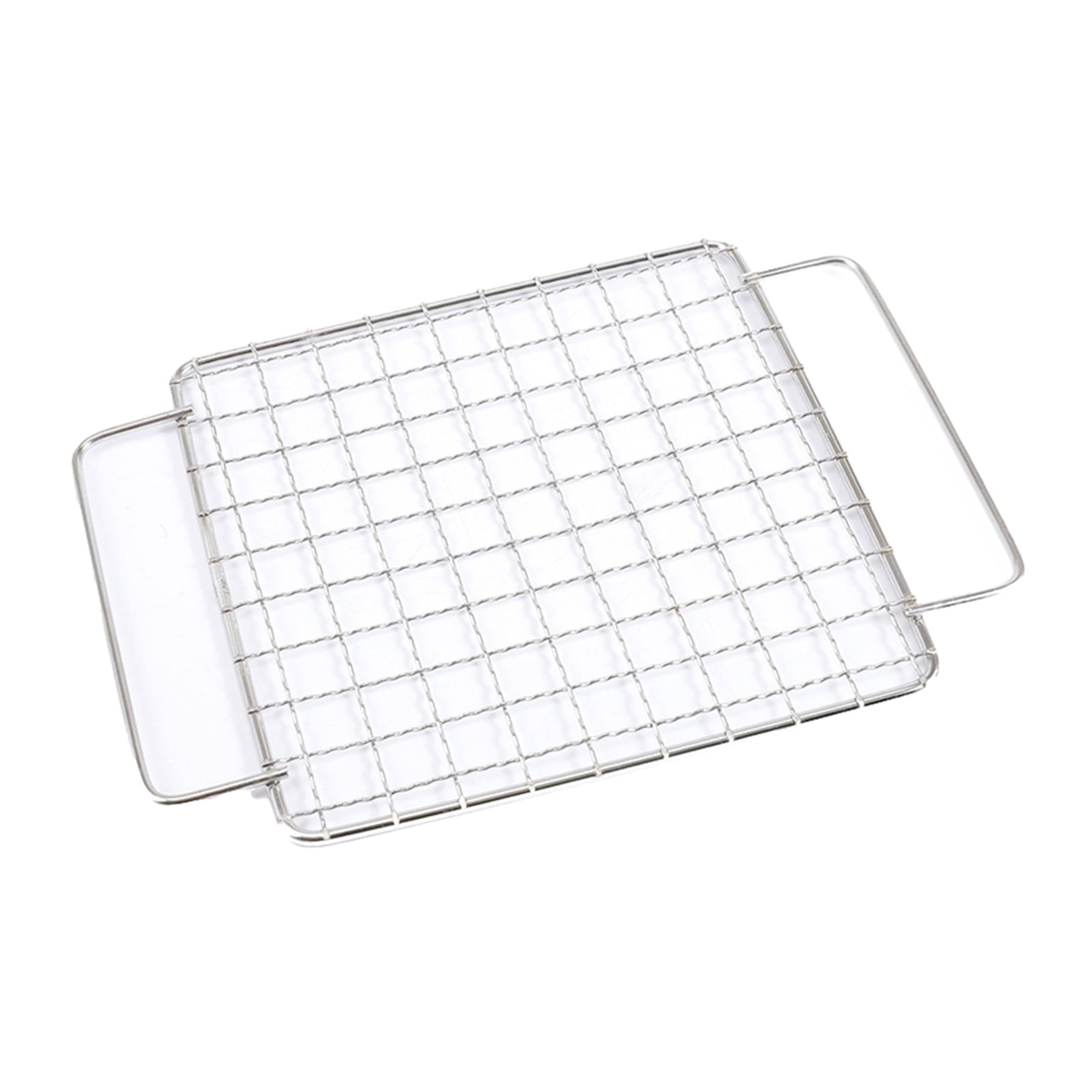 KDJ Stainless Steel BBQ Charcoal Grate Wire Grid Mesh Net with 2 ...