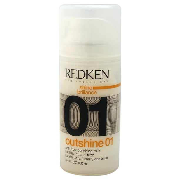 Outshine 01 Anti-Frizz Polishing Milk By Redken - 3.4 Oz Milk - Walmart.com