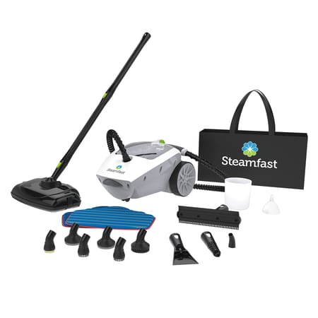 Steamfast SF-375 Deluxe Canister Steam Cleaner w/ Onboard Storage ...