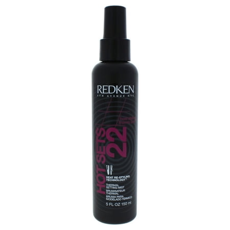 Hot Sets 22 Thermal Setting Mist by Redken for Unisex - 5 oz Mist ...