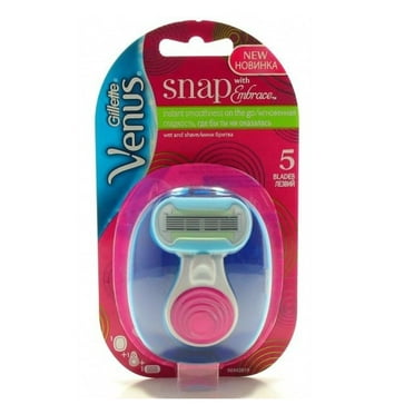 Gillette Venus Snap Cosmo Pink with Extra Smooth Women's On-the-Go ...