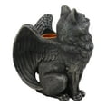 Ebros Gothic Decorative Angel Winged Cat Gargoyle Figurine Candle ...