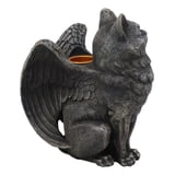 Ebros Gothic Decorative Angel Winged Cat Gargoyle Figurine Candle ...