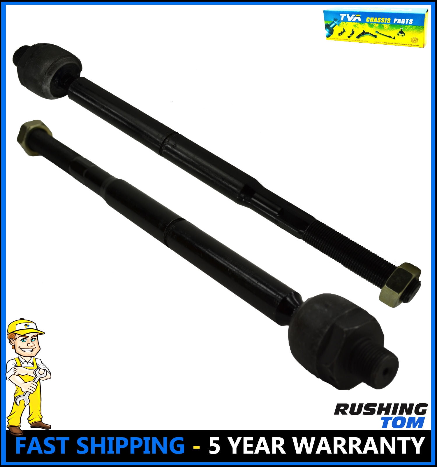 Front Inner Tie Rod Pair For Chrysler 300 Dodge Charger Magnum ...