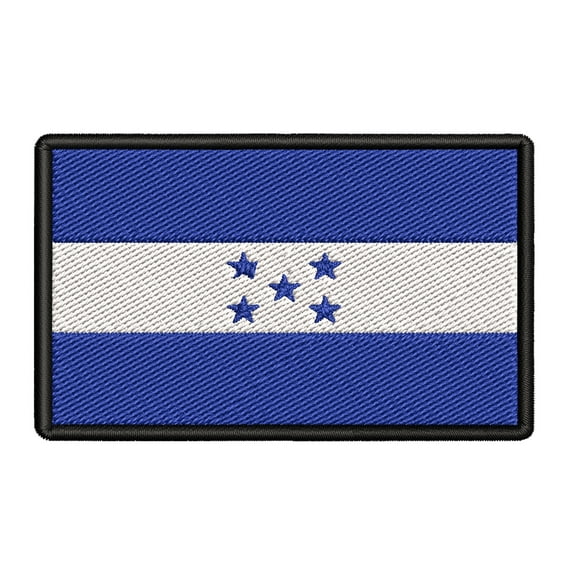 Honduras Flag Embroidered Iron-on Patch - Walmart.com