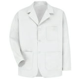 Red Kap Men's Three Button Lapel Counter Coat - Walmart.com