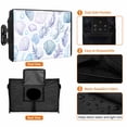 Blue Shell Outdoor TV Cover 40 to 43 Inch Conch Purple Coral Bubble ...