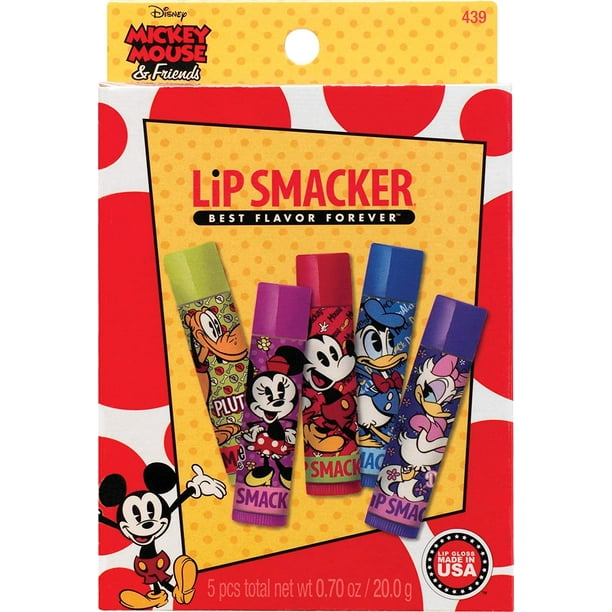 Lip Smacker Disney Story Book Mickey Mouse y sus Amigos 5 piezas Lip ...