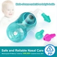 Maoever, Neti Pot Nasal Bottle, 300ml, Green, Includes 30 Salt Packets ...