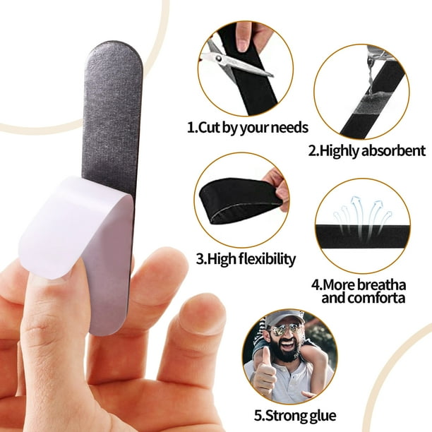 23 Pieces Hat Size Tape Black Reducer Sizing Lining DIY Foam Reducing ...