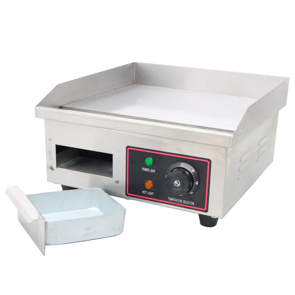 Techtongda Electric Griddle Heating Flat Grill Cooking Griddle Grill ...
