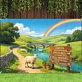 2026 Spring Grassland Backdrop Summer Green Garden Rainbow Crafts ...