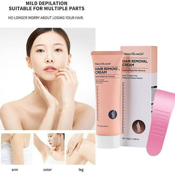 Hair Removal Cream Natural Painless Permanent Stop Hair Growth - Walmart.ca