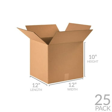 Schwarz Supply Source 100295 10 x 10 x 10 in. Shipping Box - Walmart.com