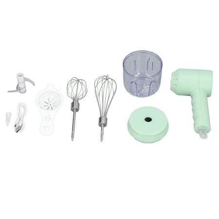 Electric Cordless Hand Mixer, 20W ABS Mini Hand Mixer For Baking ...
