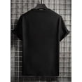 Black USA Flag Farmer Graphic T-Shirt - Casual Round Neck Short Sleeve ...