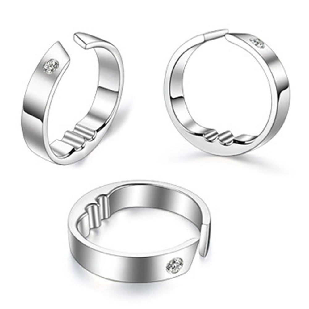 Titanium Steel Anti Snore Ring Acupressure Natural Treatment Against ... Titanium Steel Anti Snore Ring Acupressure Natural Treatment Against ...