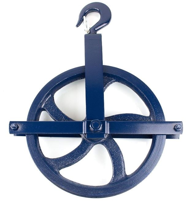 RK-GW12 Heavy-Duty 12 -Inch Diameter Gin Wheel, Gin Block (1 pc ...