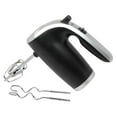 Better Chef 5-Speed 150-Watt Hand Mixer, Black with Silver Accents ...