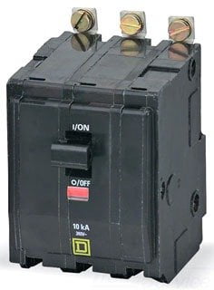 Square D QOB330 3 Pole 30 Amp 240v Circuit Breaker QOB - Walmart.com
