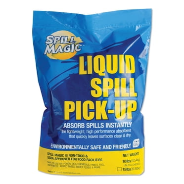 Spill Magic Sorbent, 25 lbs (SM103) - Walmart.com