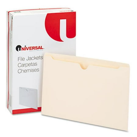 Universal 72500 Economical File Jackets- Legal- 11 Point Manila- 100 ...