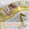 Bees Kind Gnome Queen Size 4 piece Duvet Cover Set,3 Comfort Bedding ...