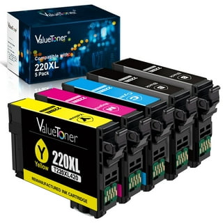 220XL 220 Ink Cartridges Replacement for Epson WF-2760 WF-2750 WF-2630 ...