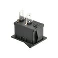 Mini Boat Rocker Switch BlackToggle Switch for Boat Marine 2pins ON/OFF ...