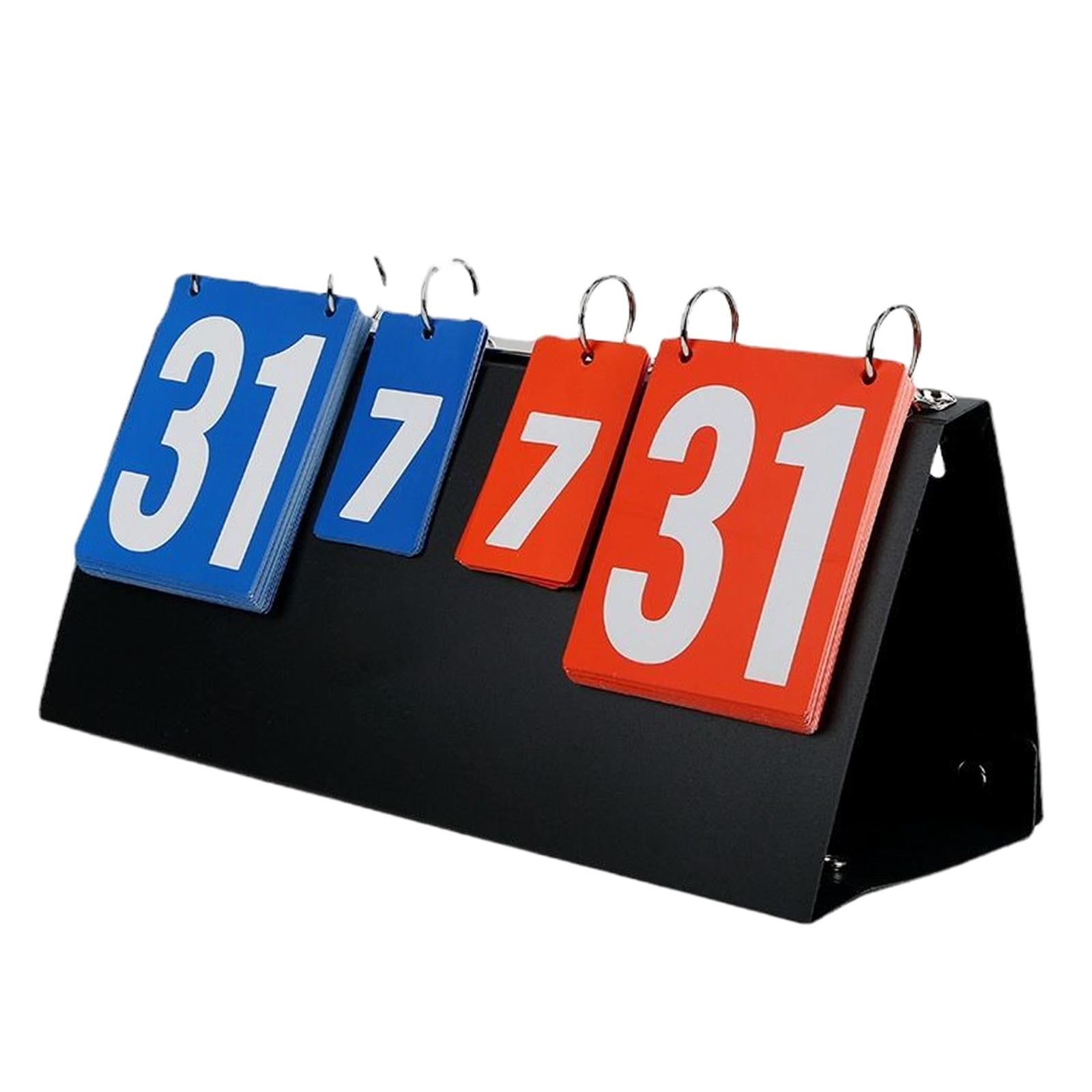 4 digits Score Board Score Keeper Competition Tabletop Scoreboard for ...