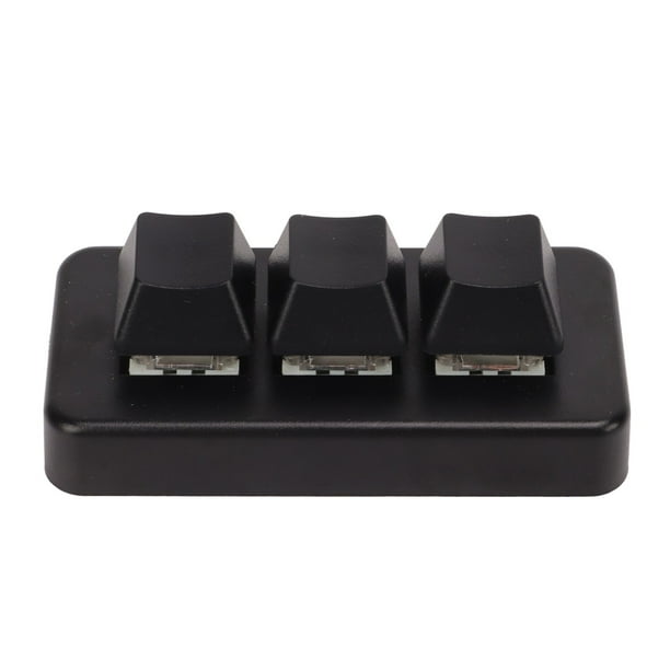 Teclado de botones, mini control de 3 botones Mini teclado de control ...