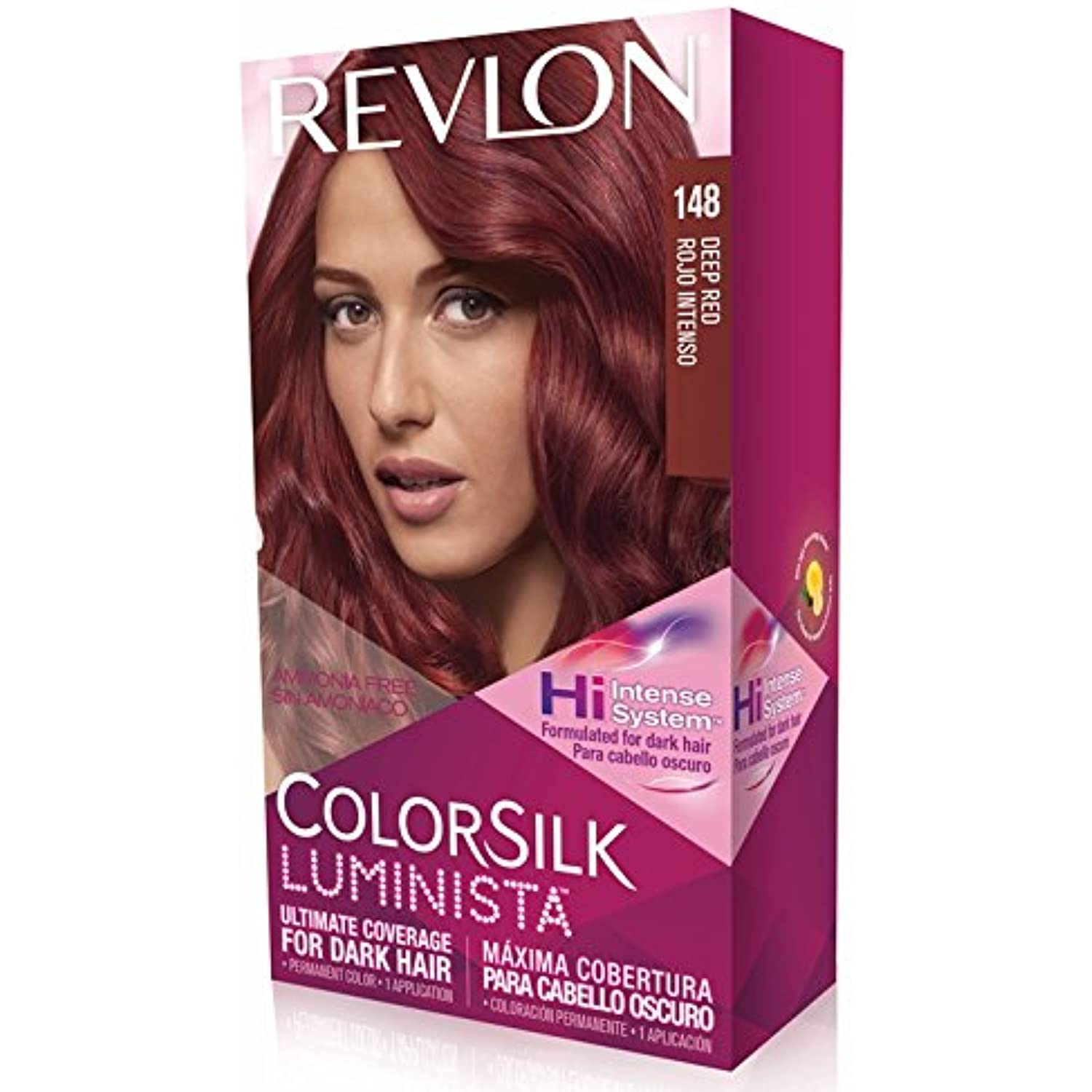 Revlon Colorsilk Luminista Haircolor, Deep Red, 1 Count - Walmart.com