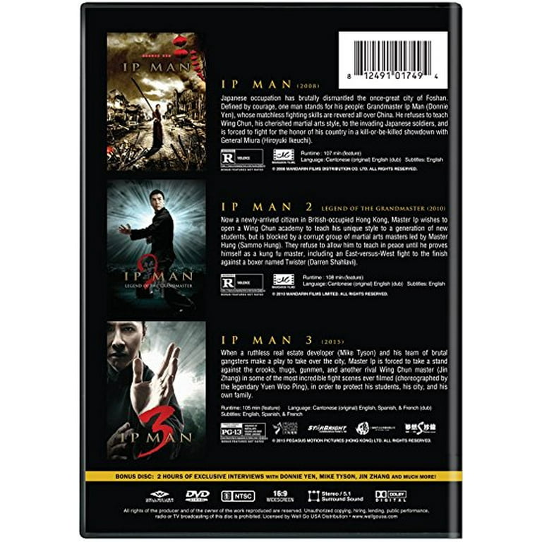 Ip Man 3 Dvd Cover