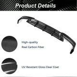 Carbon Fiber Rear Diffuser Compatible With BMW 6 Series M6 F06 F12 F13 ...