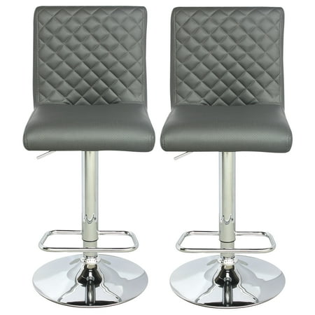 ViscoLogic Series MODA Height Adjustable Swivel 24 to 33 inch Bar Stool ...