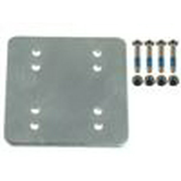 RAM-202-225BU - 3 x 3 backer plate w/ AMPS and 2 x 2.5 with hardware ...