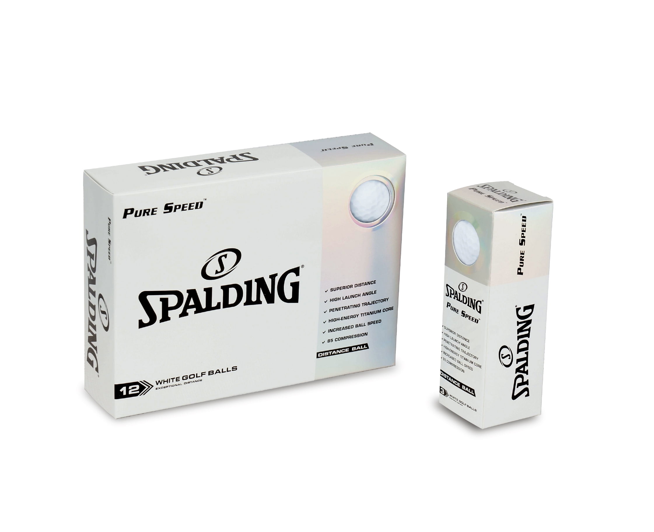 Spalding Pure Speed 12pk White - Walmart.com