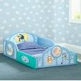 Bluey Sleep and Play Toddler Bed with Built-In Guardrails by Delta ...
