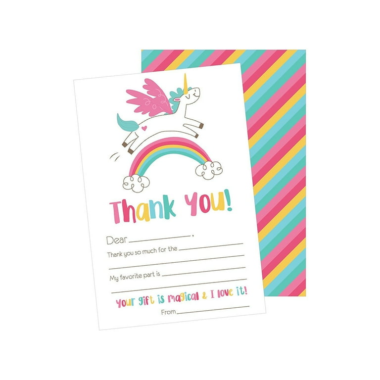 Birthday Thank You Notes
