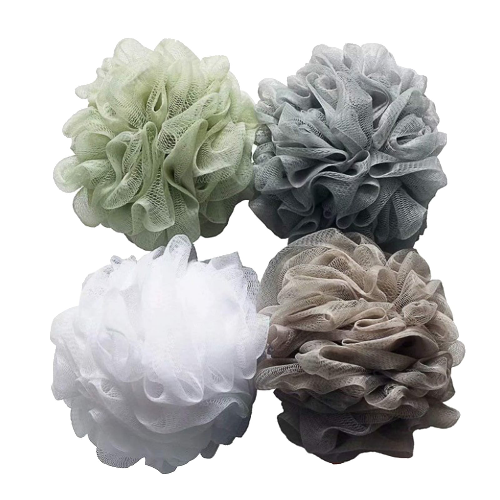 HIMIWAY Bathing Bathroom Shower Gel Foaming Ball Rubbing Back PE Bath ...