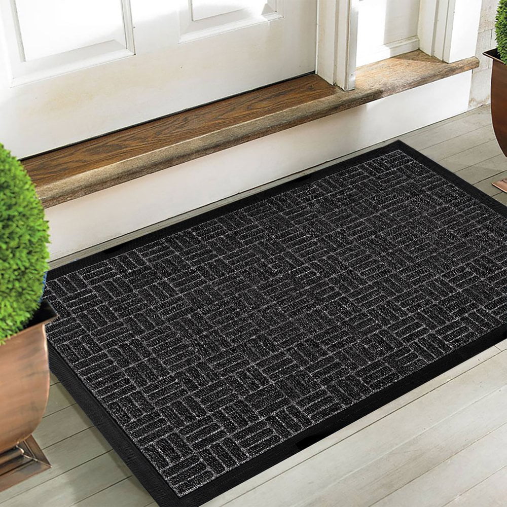Popeven Large Outdoor Door Mats Rubber Shoes Scraper 36 Popeven Large Outdoor Door Mats Rubber Shoes Scraper 36