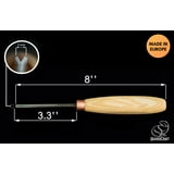 BeaverCraft Wood Carving V Gouge K12/02 Woodworking Hand Chisel Compact ...