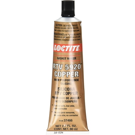 Loctite 37466 RTV Silicone 5920 High Performance Copper. 80ml ...