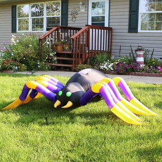 Airblown Inflatables 6FT Hanging Halloween Inflatable Spooky Spider ...