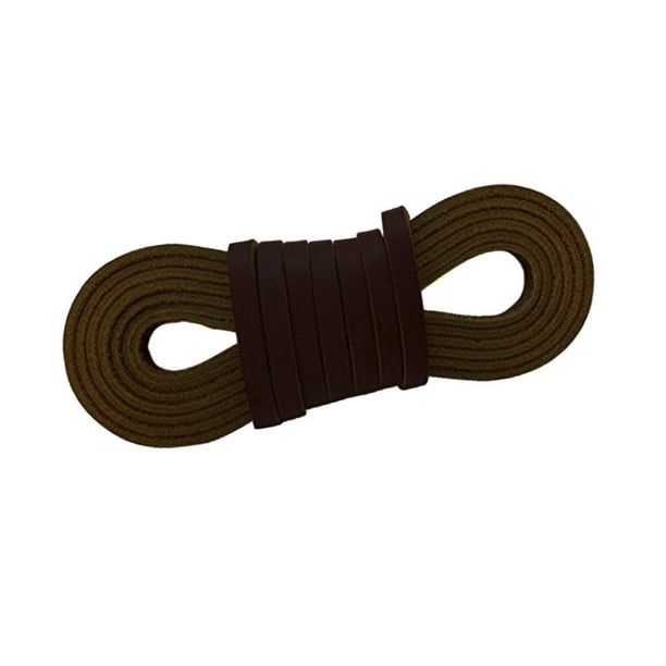 Strong Real Leather Strings Boot Sport Cord 72'' Coffee - Walmart.ca