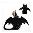 Arroyner Halloween Bat Wings Costume, Black Felt, Small Dog/Cat Apparel ...