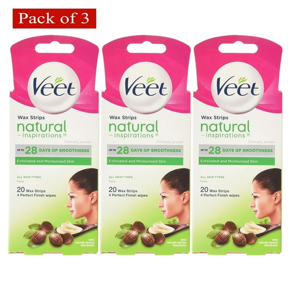 Veet Wax Strips Face